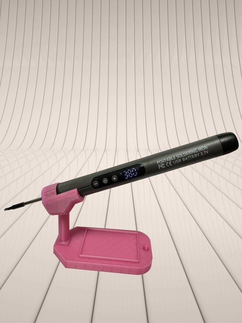 3D Printed Cordless Soldering Iron Stand - Etsy