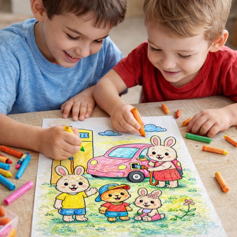 Eco Kids Coloring Book | Earth Day | Recycling Printable PDF | 25 Pages ...