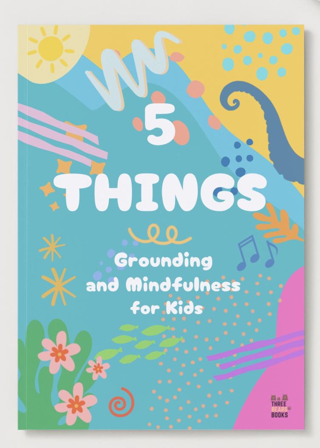 5 Things – Grounding & Mindfulness Book for Kids - Etsy