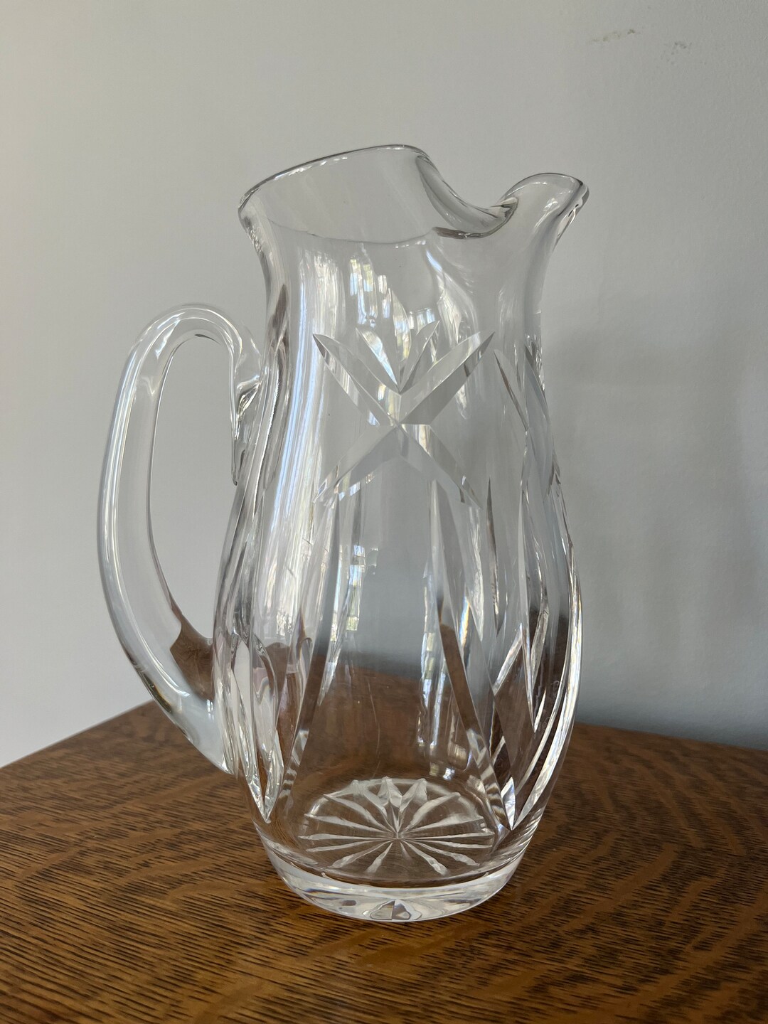 Waterford Crystal Cocktail Juice Pitcher With Ice Lip - Etsy