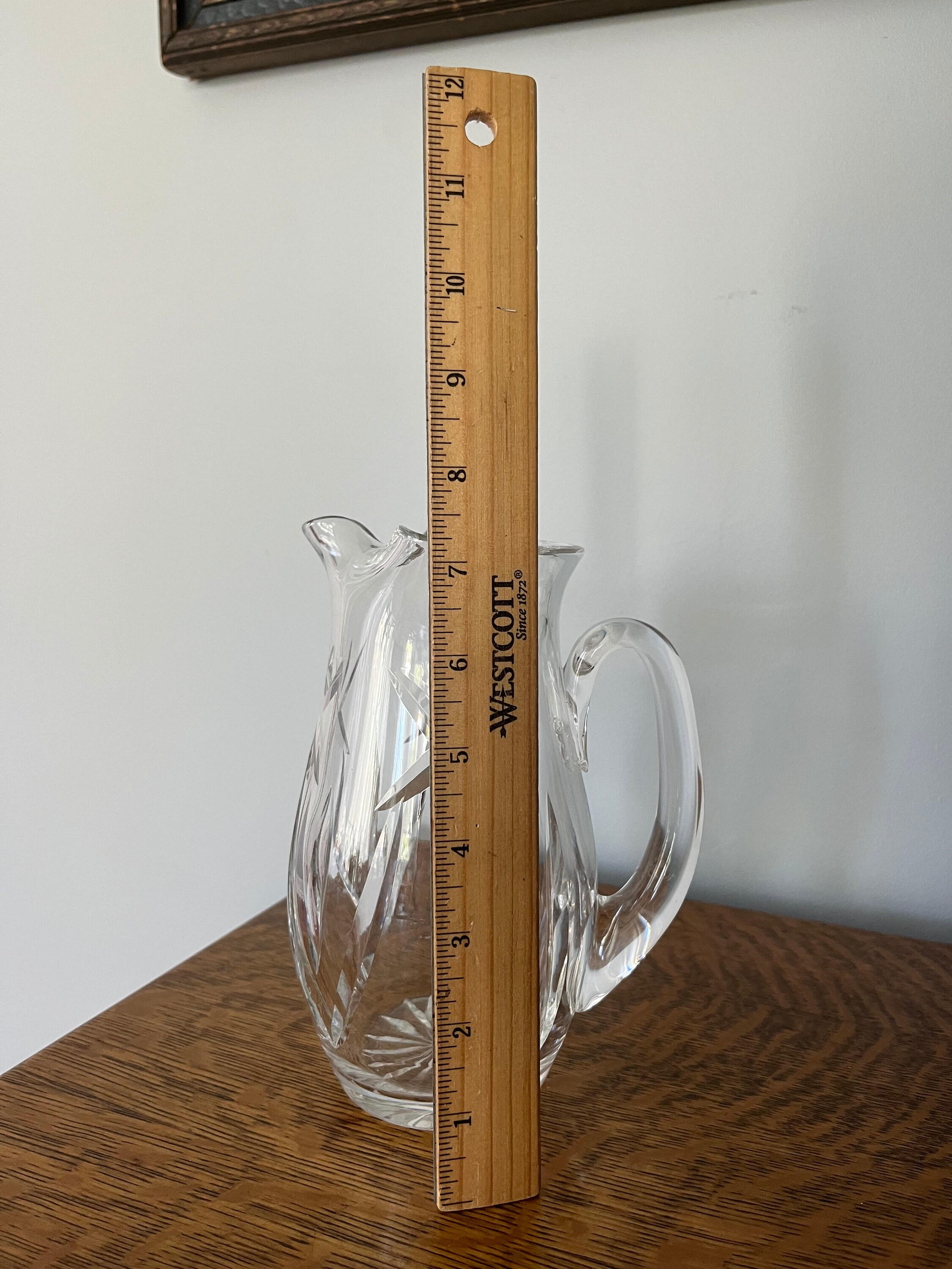 Waterford Crystal Cocktail Juice Pitcher With Ice Lip - Etsy
