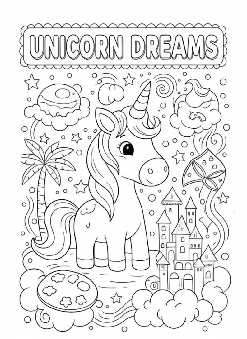 Coloring Pages for Kids, 12 Printable Sheets (instant Download) - Etsy