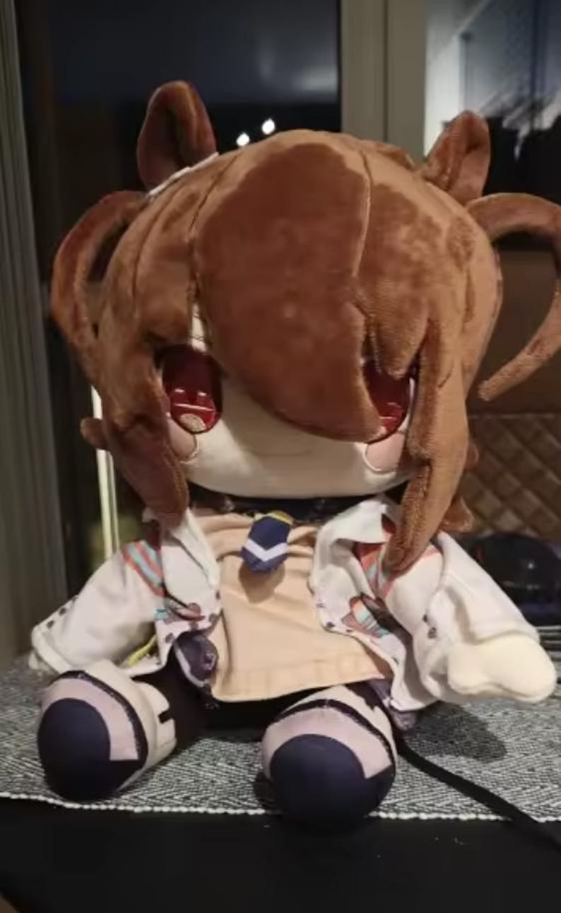 Uma Musume Agnes Tachyon Inspired Plush Toy, Adorable Anime Character ...