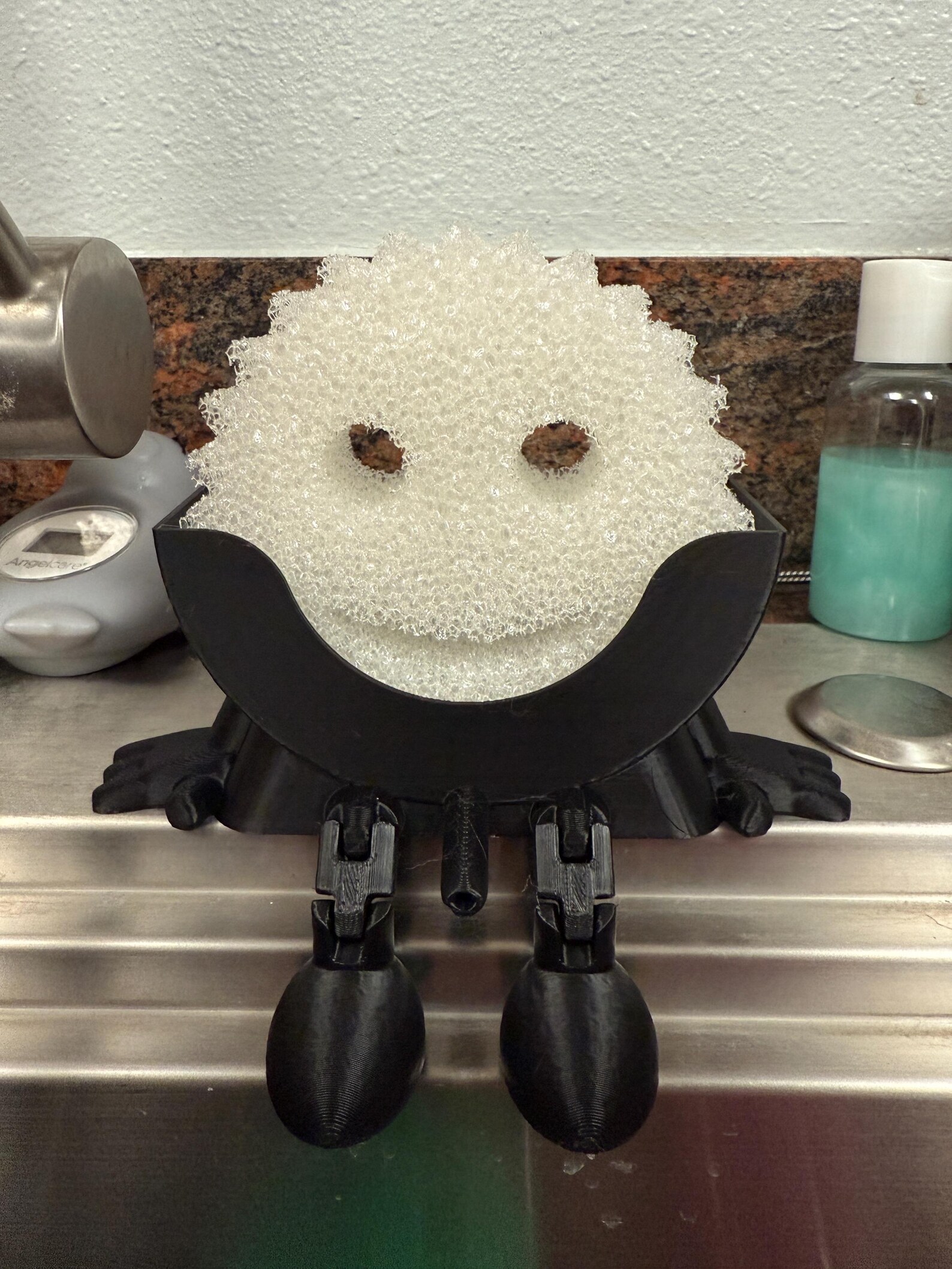 Cute 3D Printed Scrub Daddy Sponge Holder – Sink Buddy - Etsy