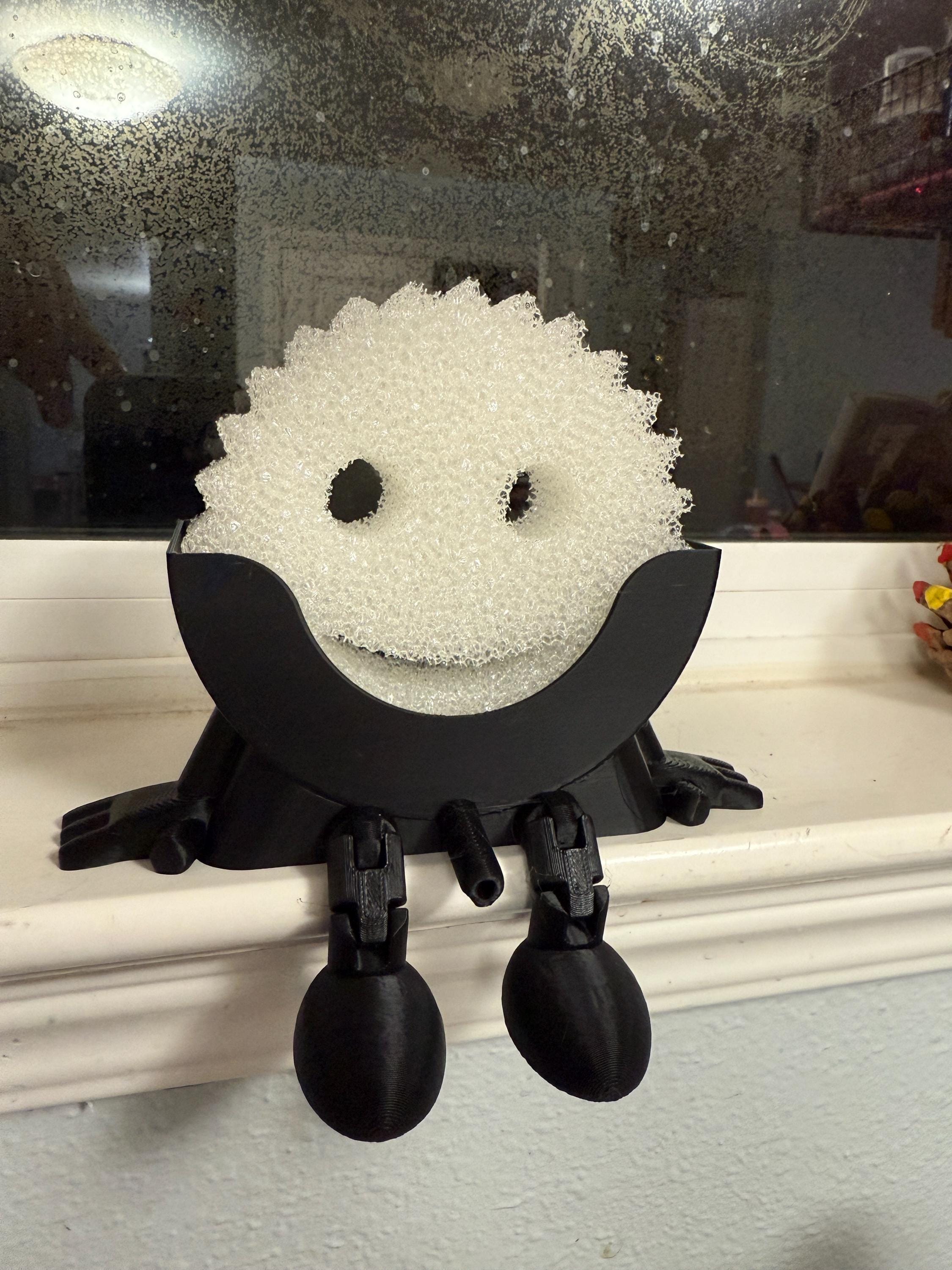 Cute 3D Printed Scrub Daddy Sponge Holder – Sink Buddy - Etsy