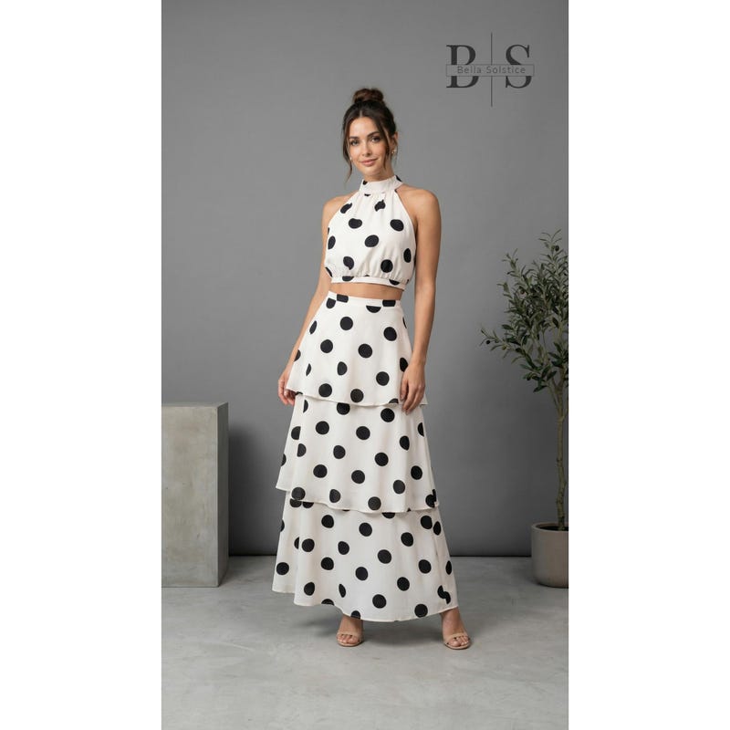 Polka Dot 2 Piece Set - Etsy