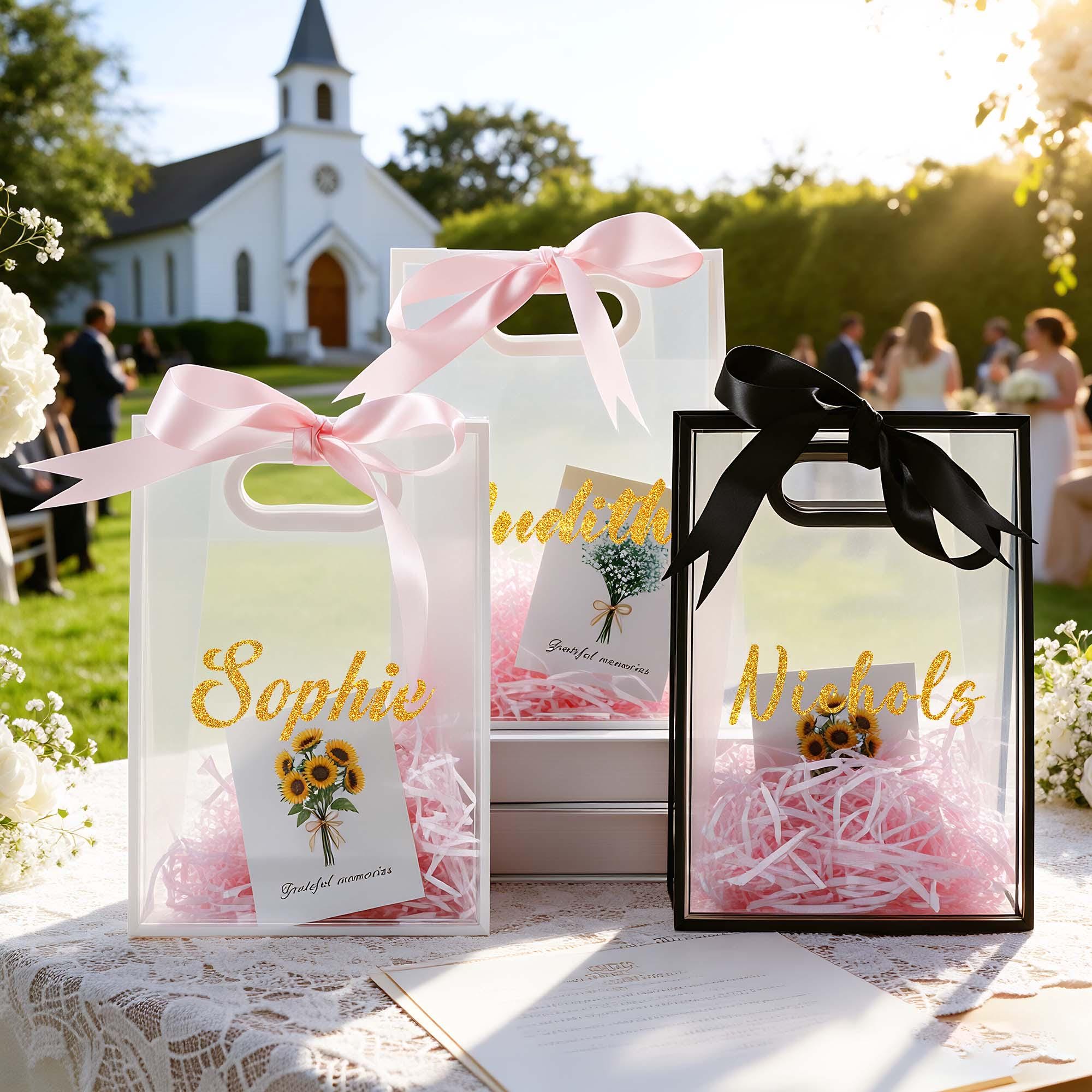 Personalized Gift Bags Welcome Guests,favor Bags,custom Gold Name - Etsy
