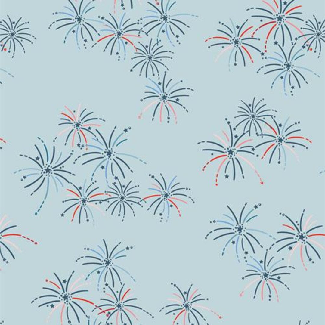 Boom & Bloom - Bloomin' Americana, Art Gallery Fabrics - BAM47112 (1/2 ...