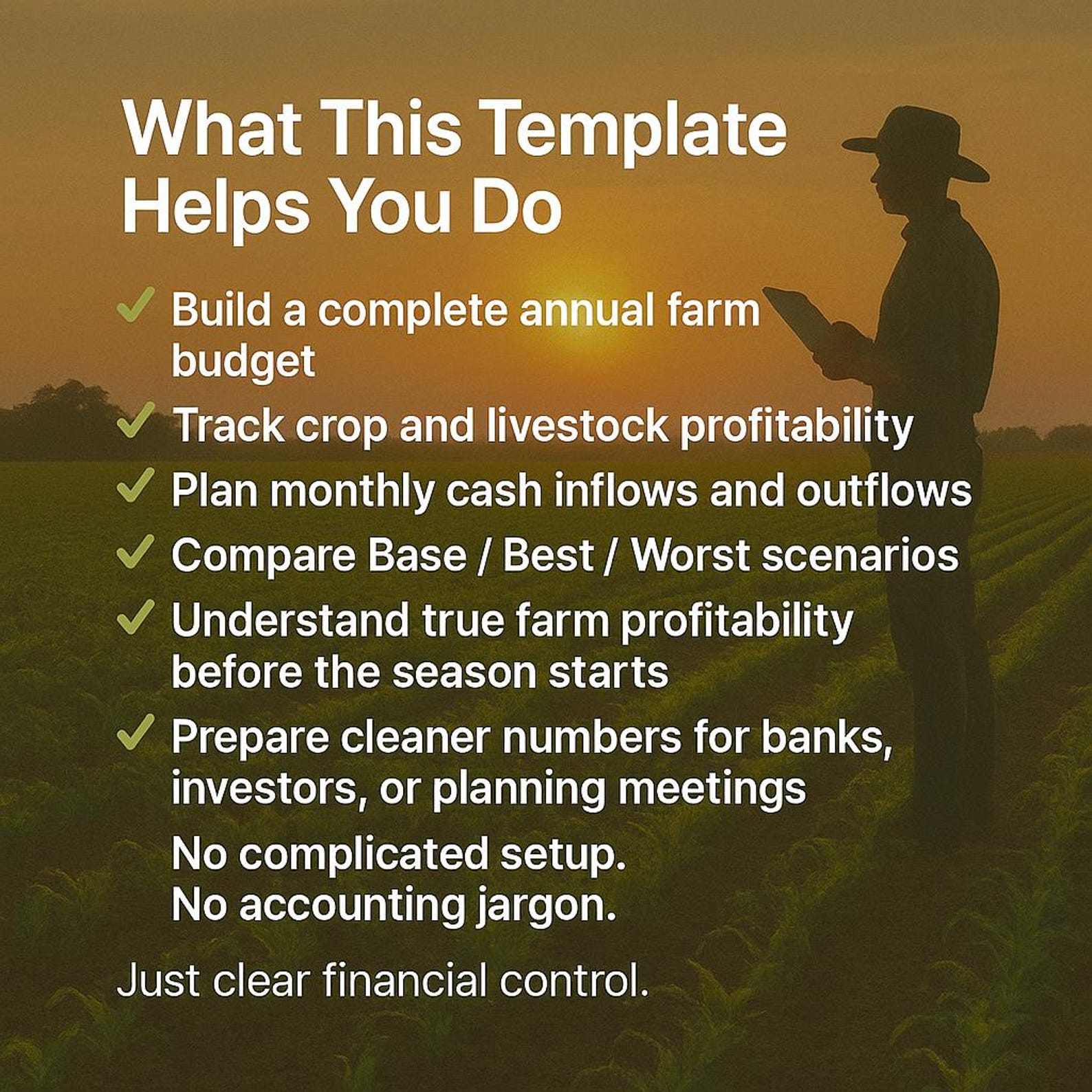 Farm Budget & Cash Flow Bundle 2026 | Annual Farm Financial Planning ...