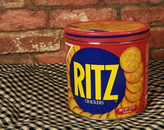 Ritz Cracker Tin - Etsy