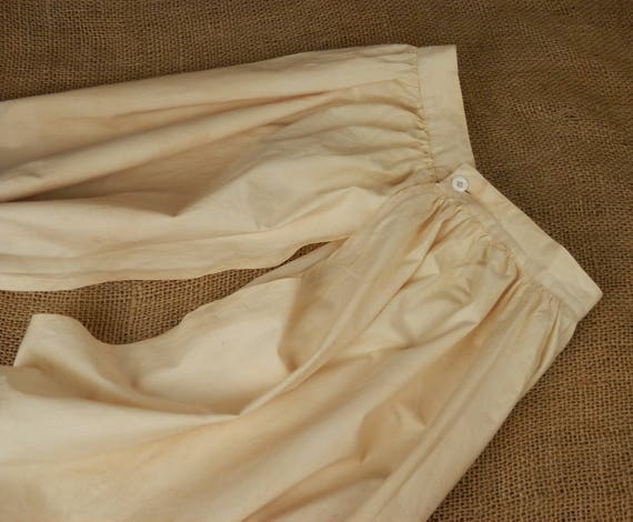 Antique Victorian Split Bloomers, Beautiful Lace and … - Gem