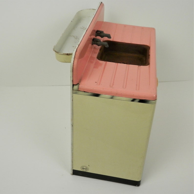 Vintage Metal Toy Kitchen Set Marx Pretty Maid Sink With - Etsy