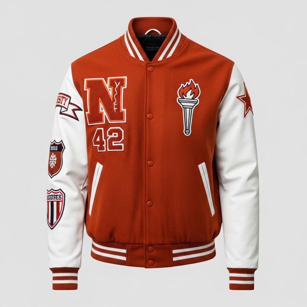 Personalized Varsity Jacket – Custom Letterman Jacket With Patches ...