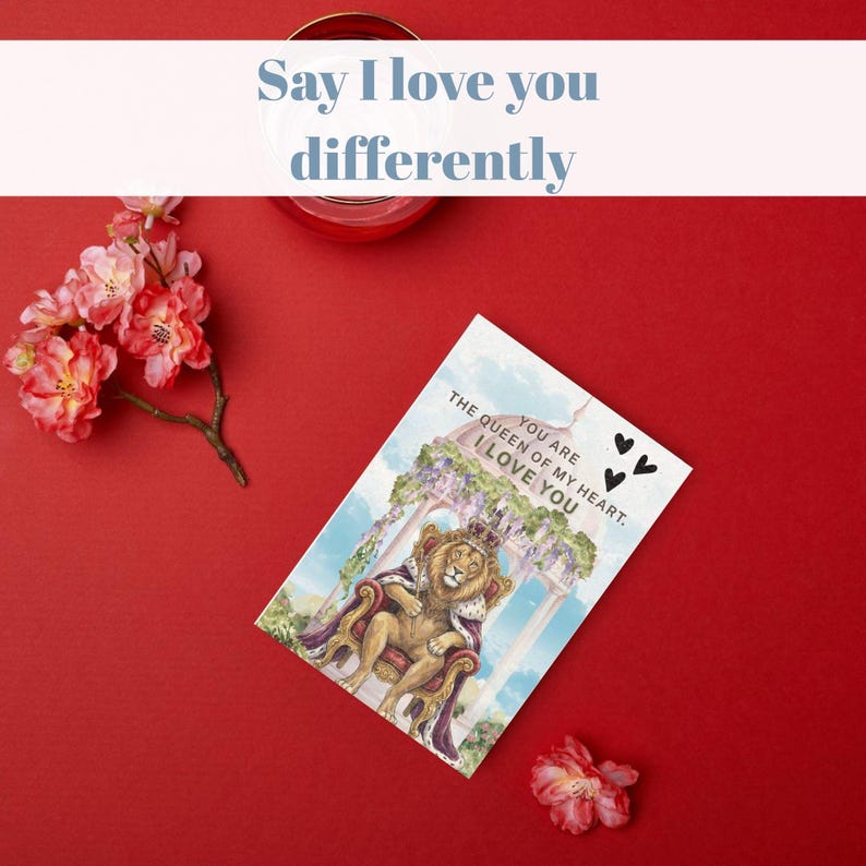 Funny Leo Zodiac Valentine's Day Card | Astrology Love Gift (digital ...