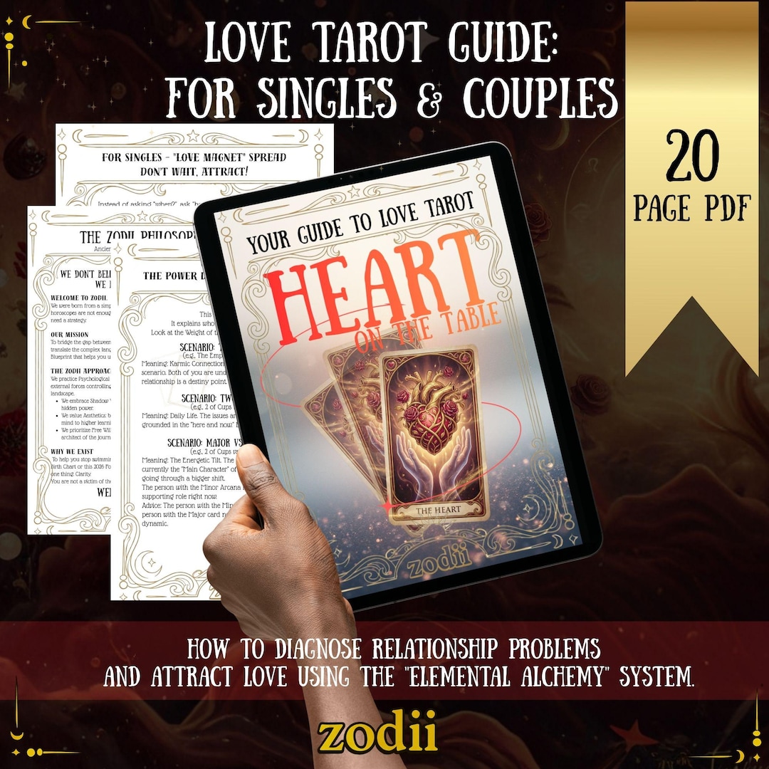 Love Tarot Guide: Decode Relationships & Chemistry (20-page Digital ...