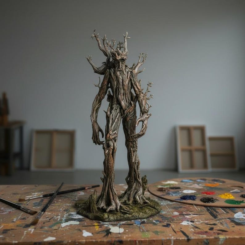 Treebeard STL File – LOTR Inspired Ent Guardian 3D Printable Model ...