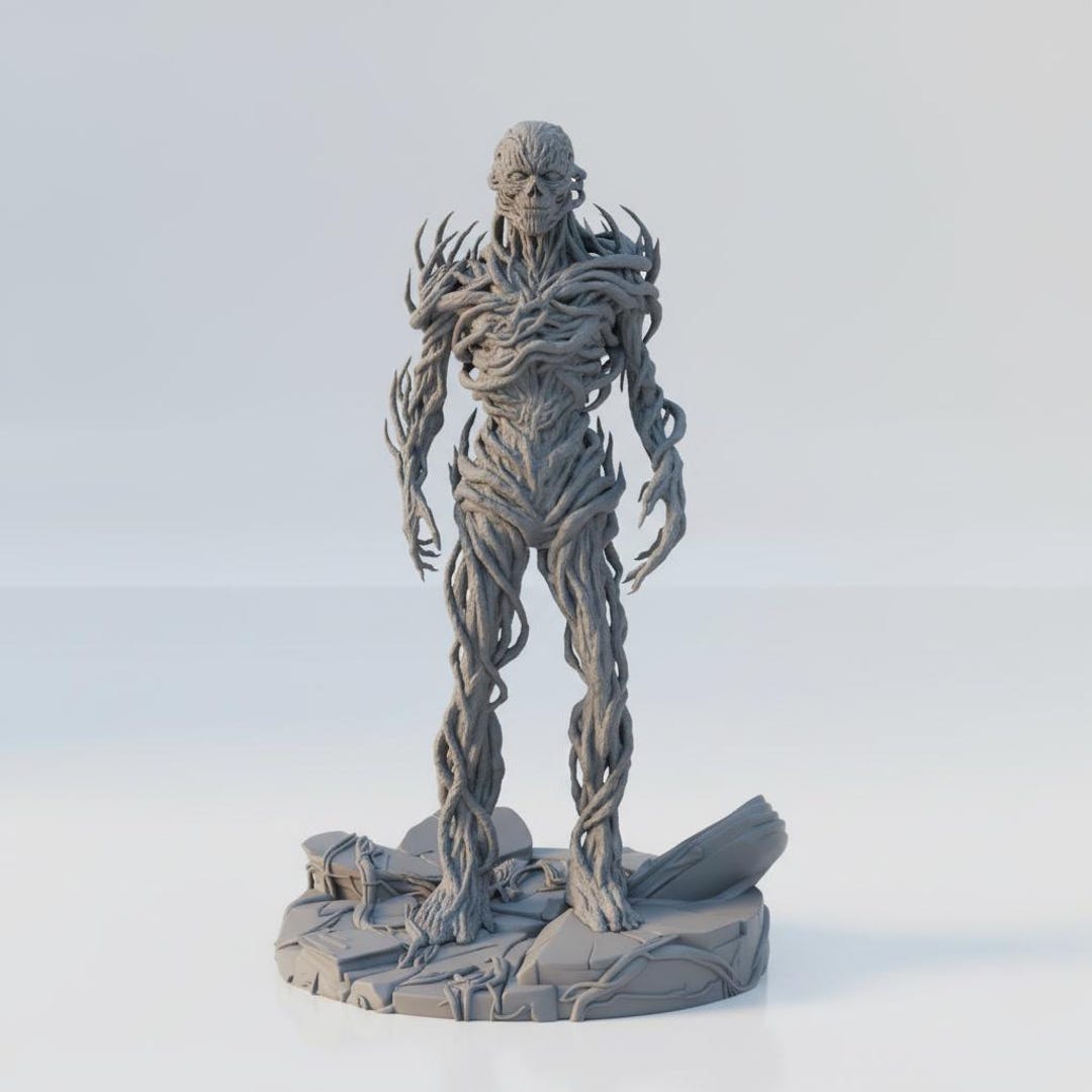 Interdimensional Horror Villain STL File – Full Body Monster Statue ...