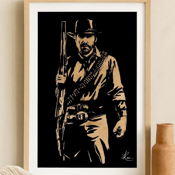 Arthur Morgan Art - Etsy