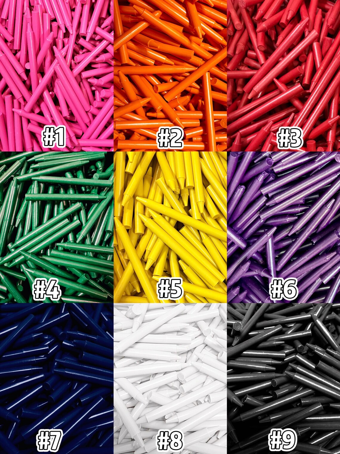 Bulk Unwrapped Crayons | Loose Crayons for Crafts | Crayon Art ...