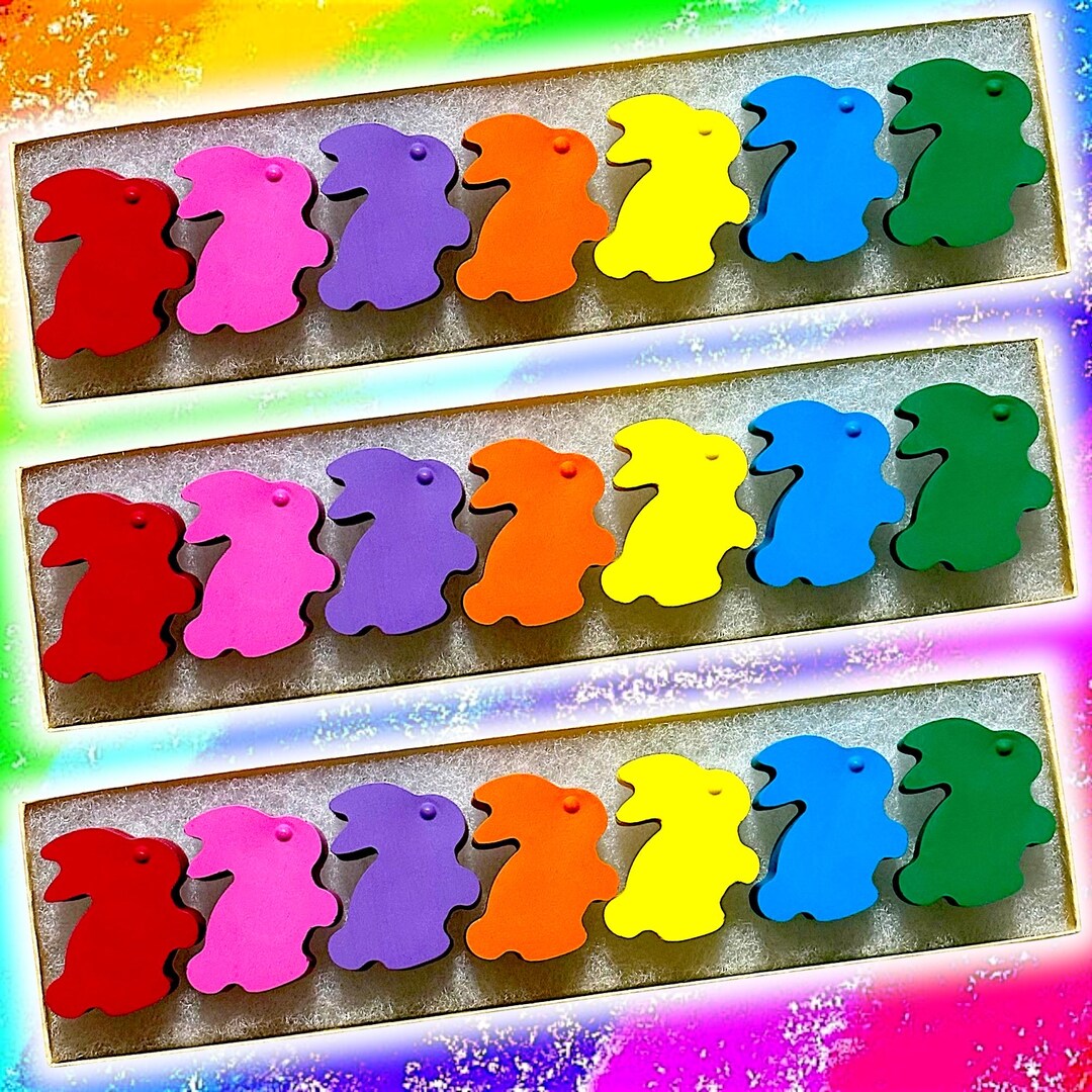 Handmade Bunny Crayons | Kids Party Favors, Birthday Gift | Rabbit ...