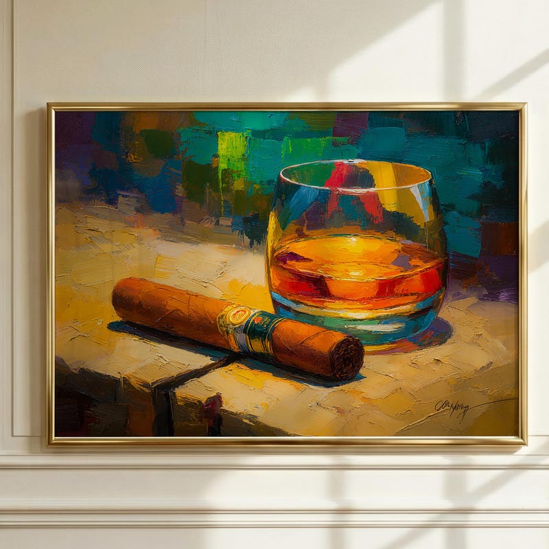 Cigar Lounge Posters - Etsy