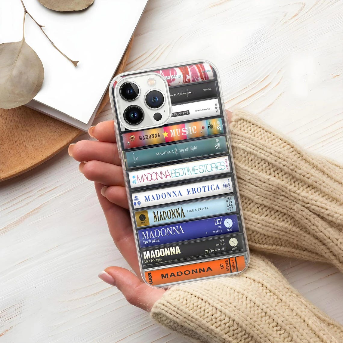 Madonna Albums Cassette Collection Retro Magsafe Phone Case - Etsy