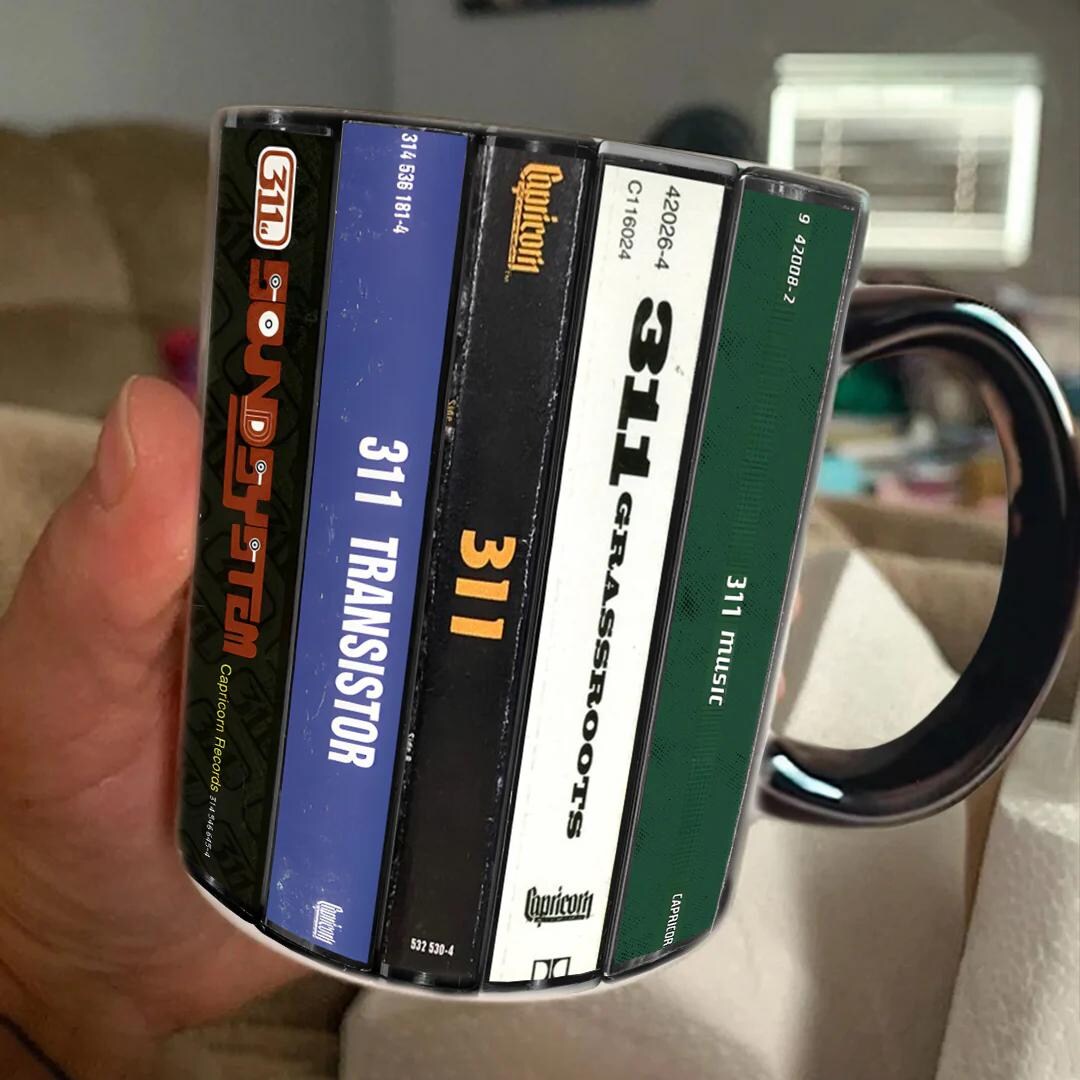 311 Albums Cassette Retro Collection Accent Mug - Etsy