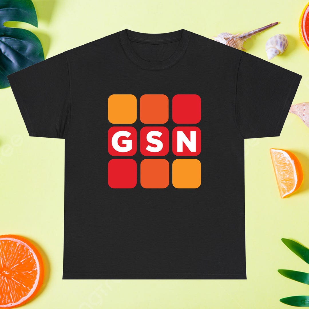 Gsn Logo Game Show Network American Tv Fan Logo Tee New USA Men's T ...