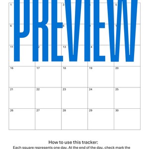 30 Day Discipline Reset | Habit Tracker, Accountability Planner ...