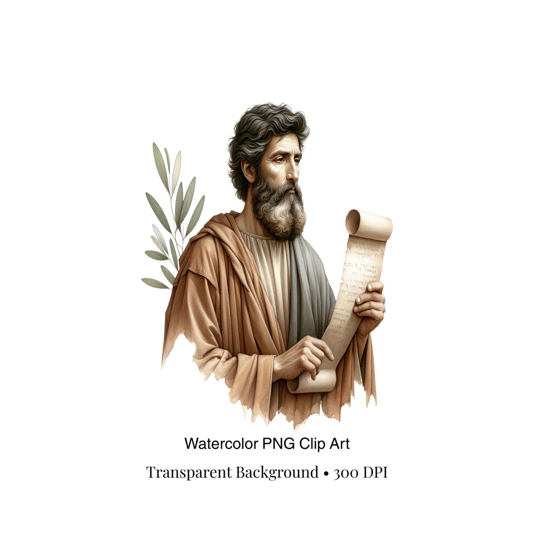 Apostle Peter Clipart PNG | New Testament Character Clipart | Christian ...