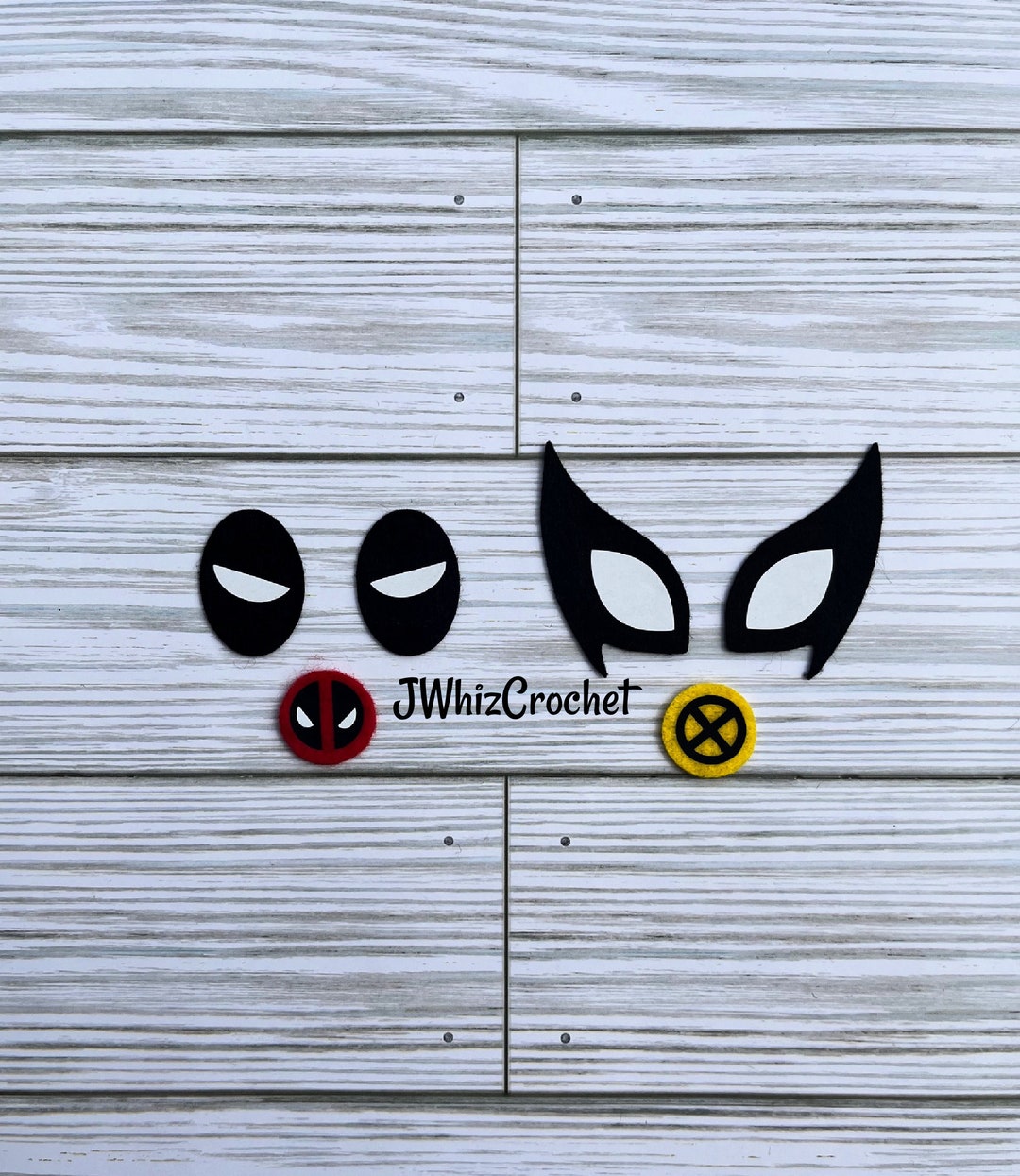 Deadpool and Wolverine Felt Eyes, - Etsy