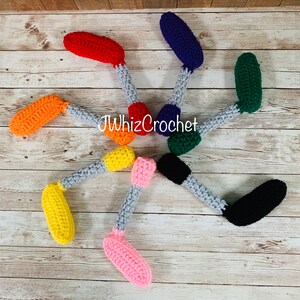 Crochet Golf Club Rattle and Bib Set, New Player in Town, Golfer Baby ...