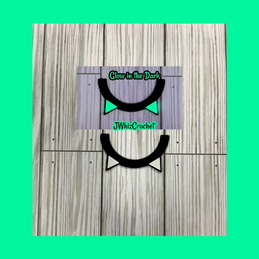 5 Piece Glow in the Dark Felt Fangs, Felt Spider Fangs, Vampire Fangs ...