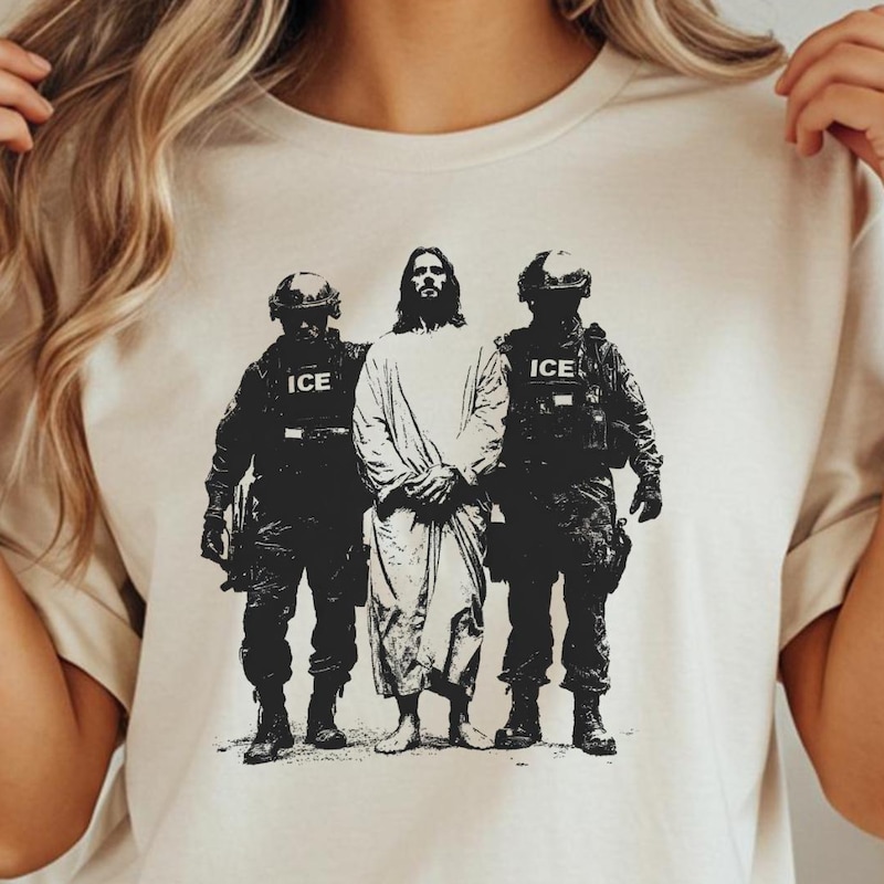 Ice Arrest Jesus Shirt - Etsy