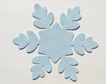 Felt snowflake | Etsy