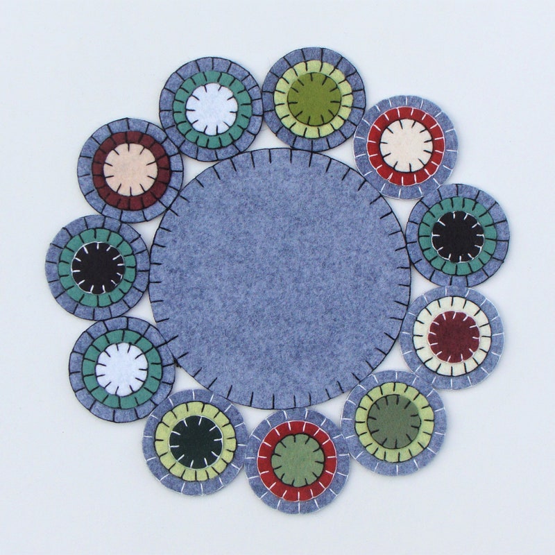 Candle Mat Pattern - Etsy