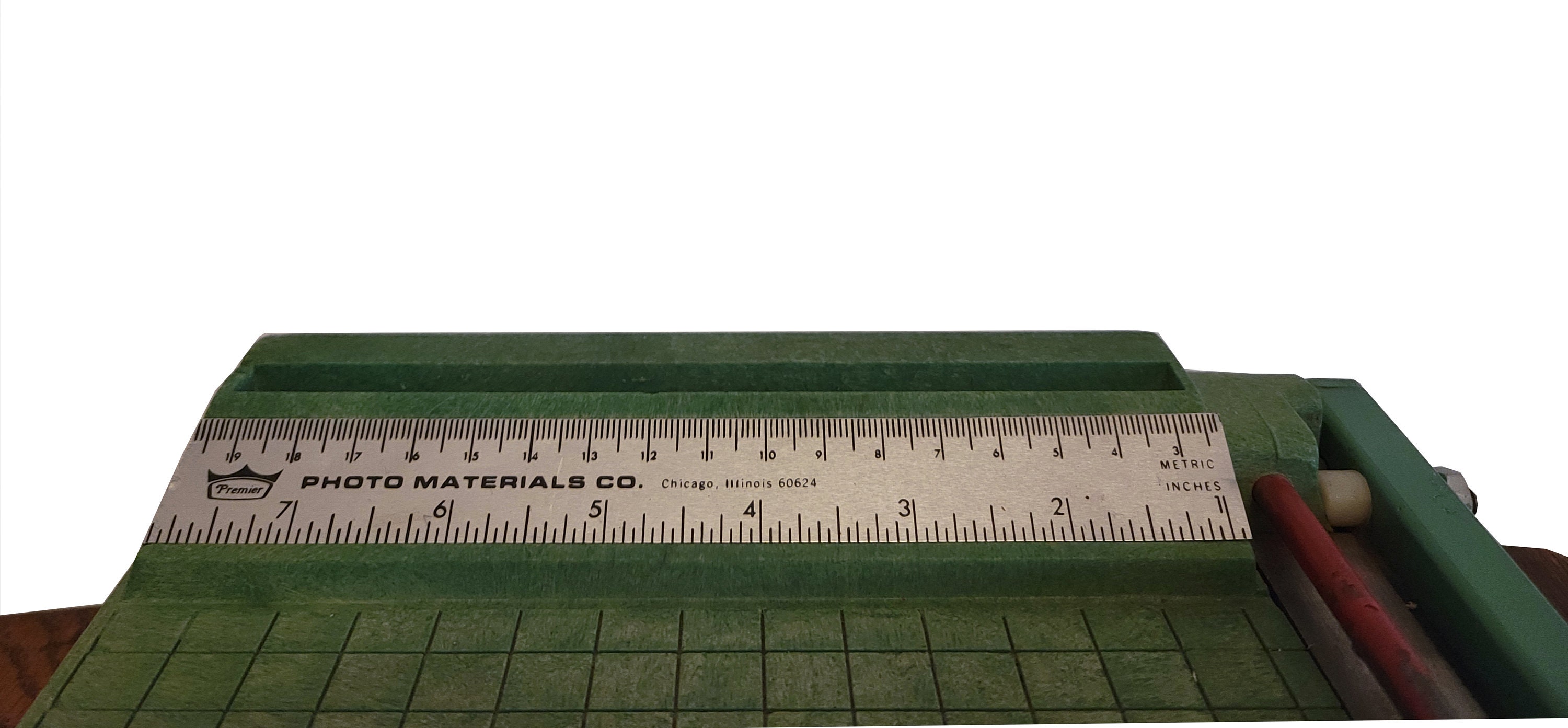 Vintage Paper Cutter Green Premier Photo Materials Co. Style C - Etsy