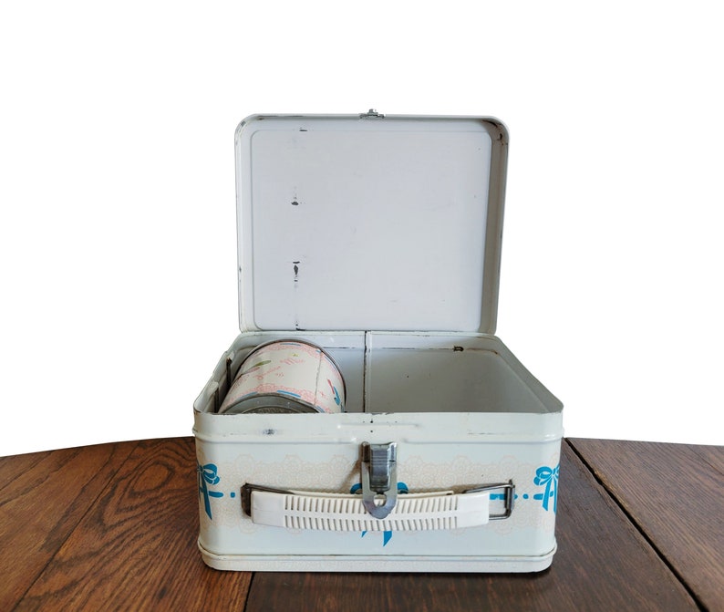 Vintage 1950s Lunch Box Junior Miss Aladdin Lunch Box and Matching ...