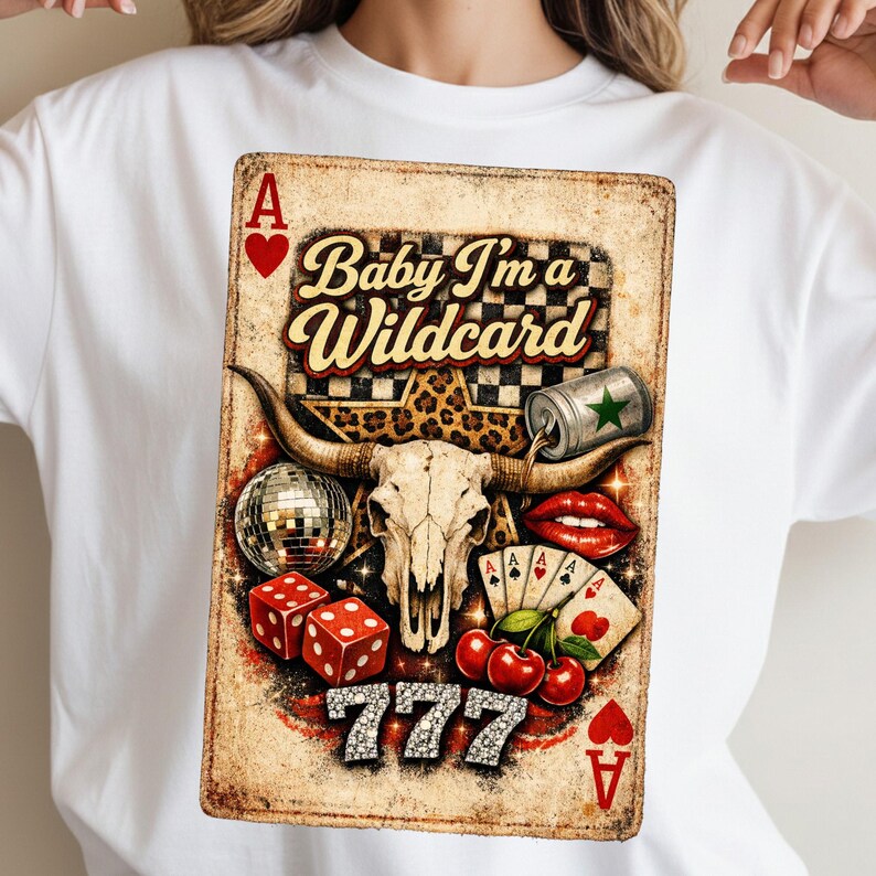 Trendy Cowgirl PNG | Wild Card Western Collage Design | Retro Wild West ...