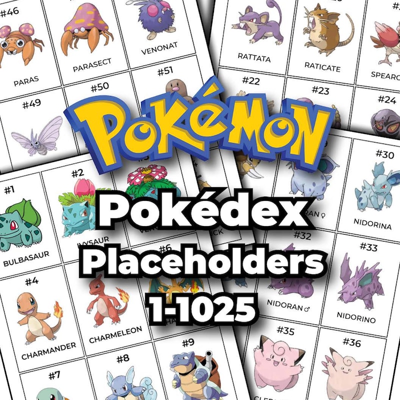 Pokedex Binder - Etsy
