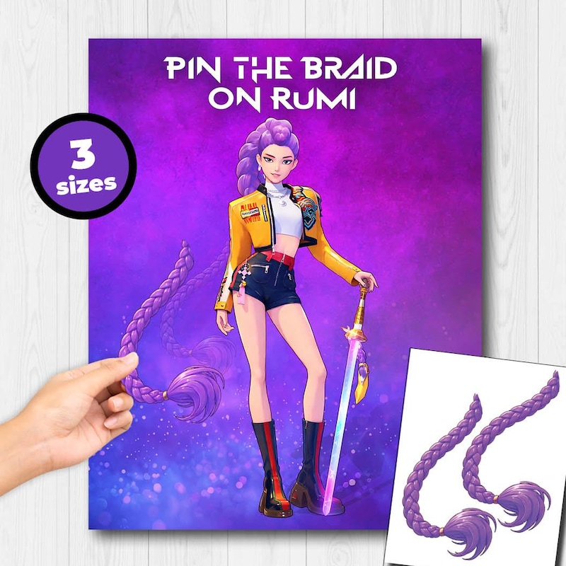 Huntrix Braid - Etsy UK