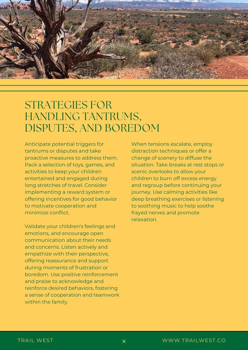 Miles of Smiles: A Guide to Family Road Trip Success (e-book) - Etsy UK