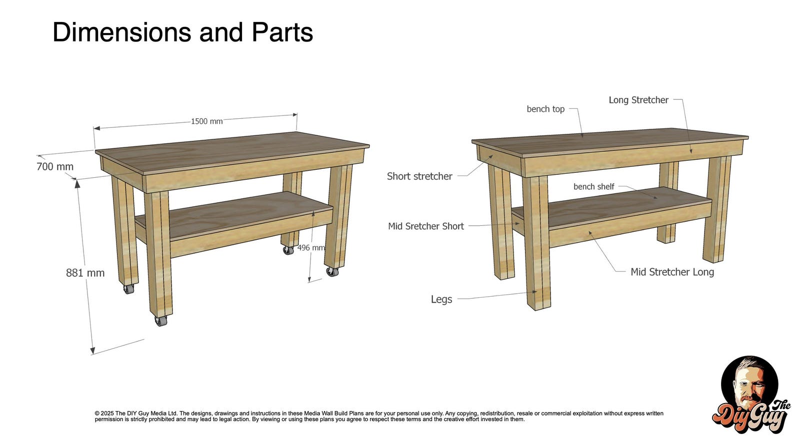 Simple, Strong, Easy and Mobile Workbench - Etsy