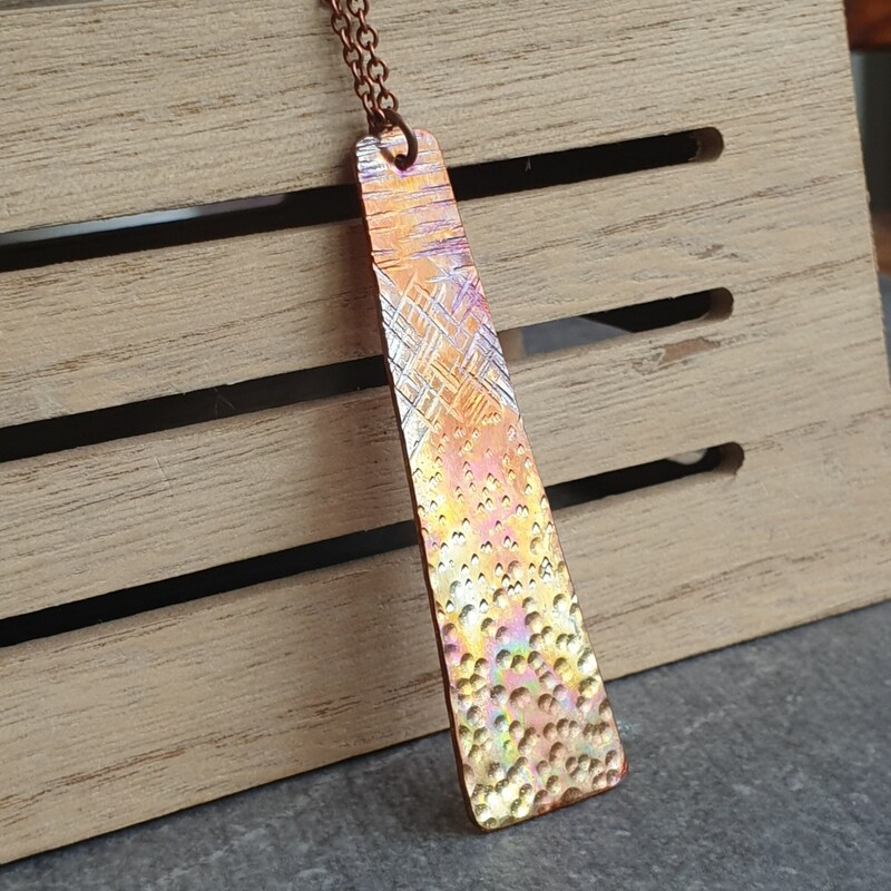 Copper Pendant - Etsy