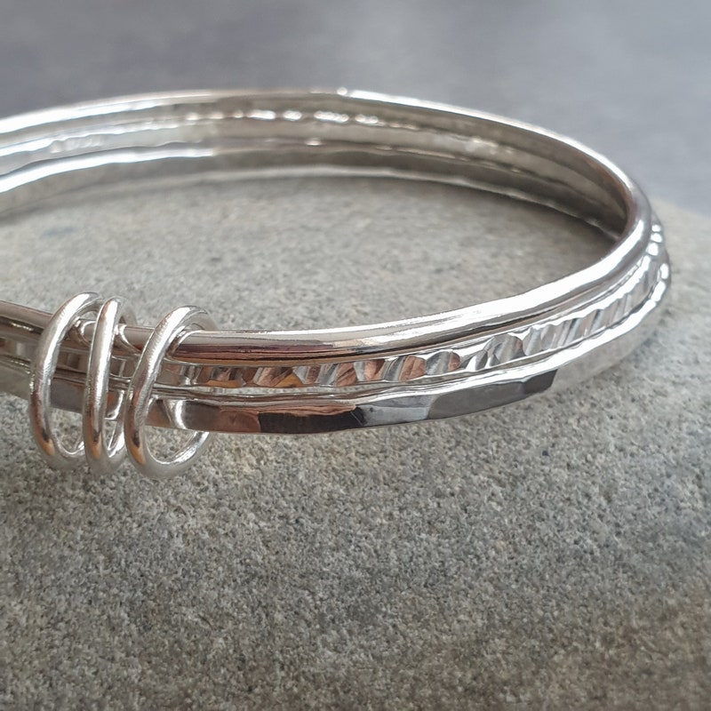 Triple Bangle - Etsy