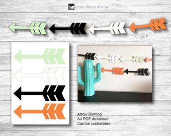 Arrow banner | Etsy