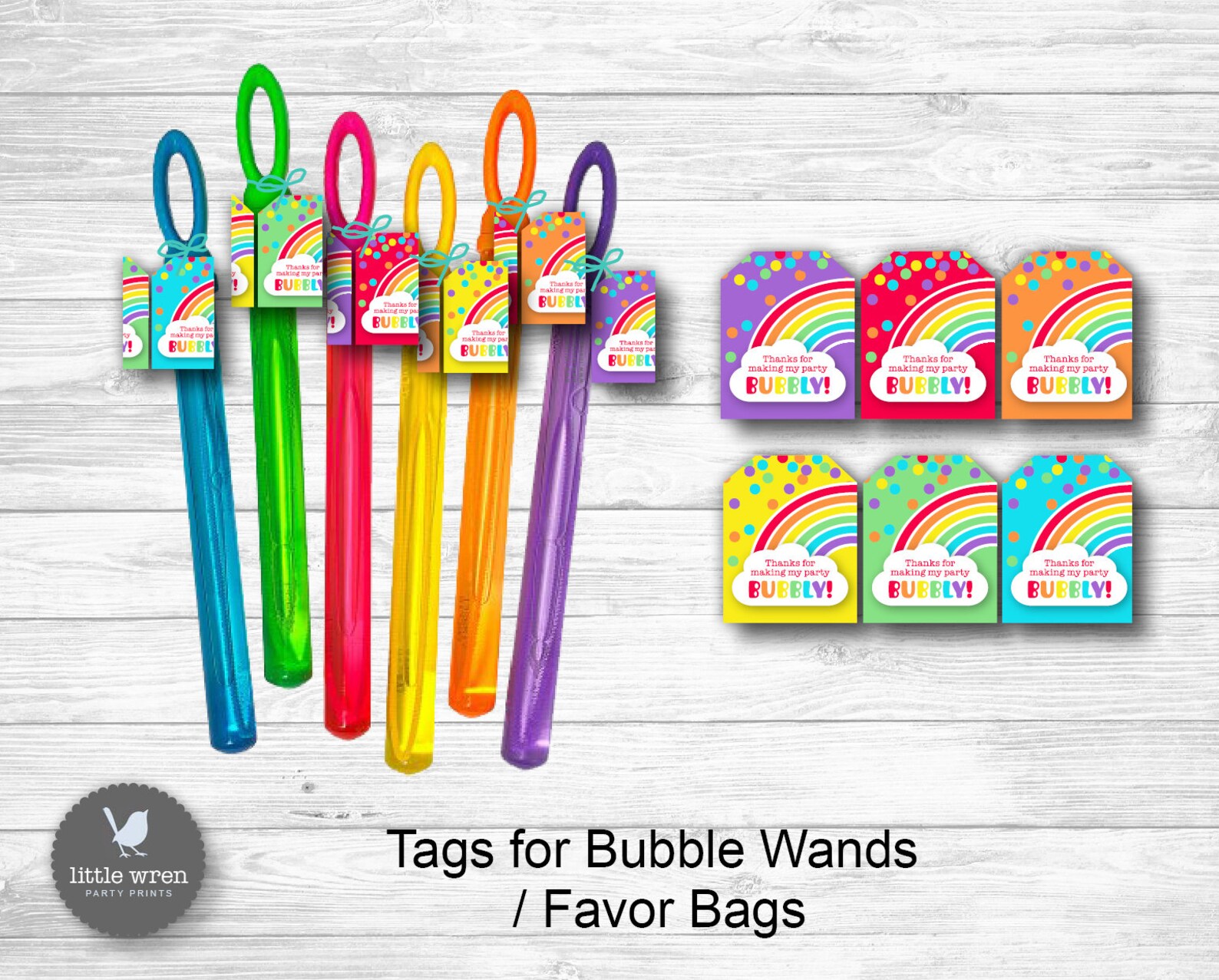 Rainbow Party Decorations Rainbow Invitation Confetti Kids - Etsy