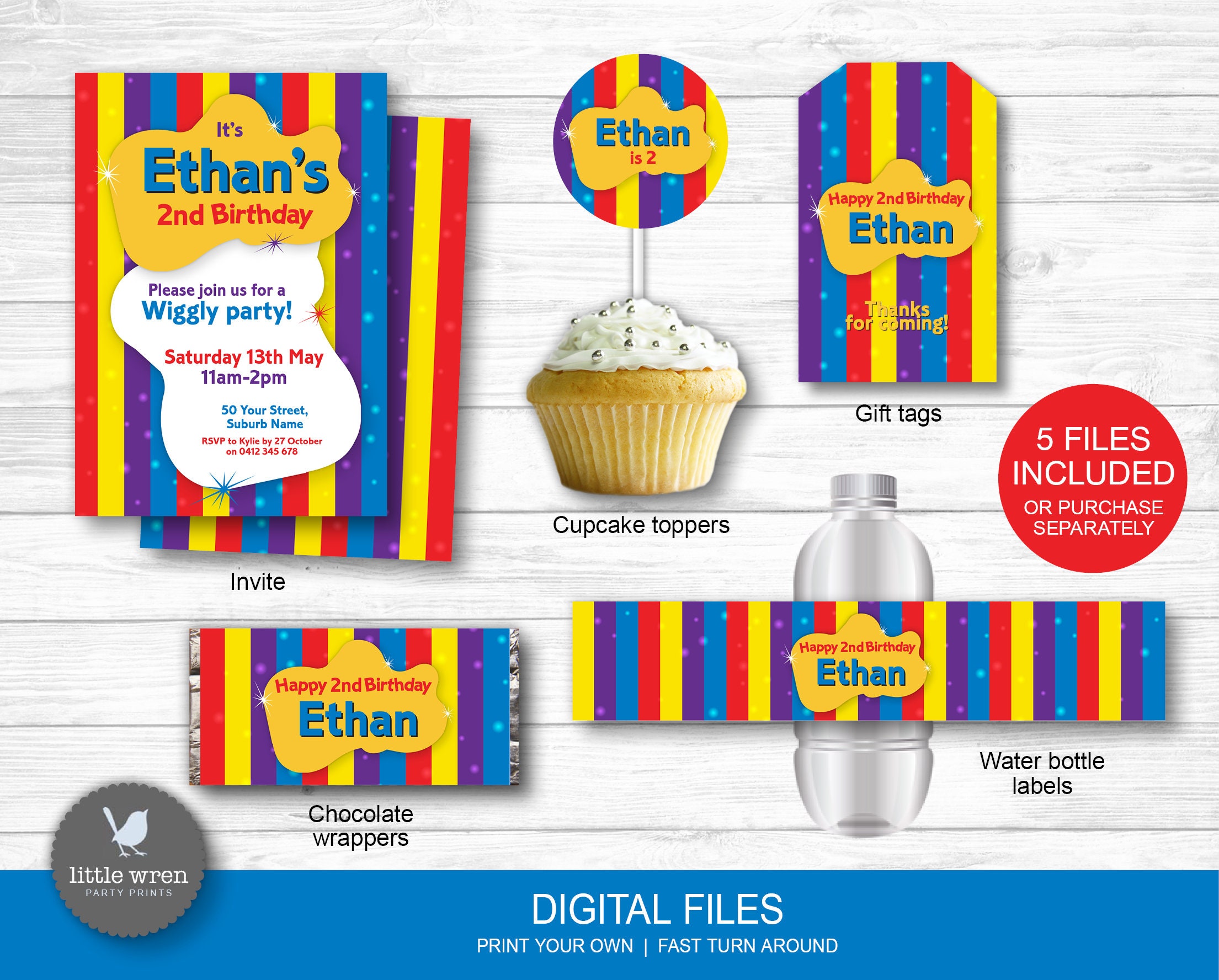 The Wiggles Party INSTANT DOWNLOAD Wiggles Poster Wiggles - Etsy Australia