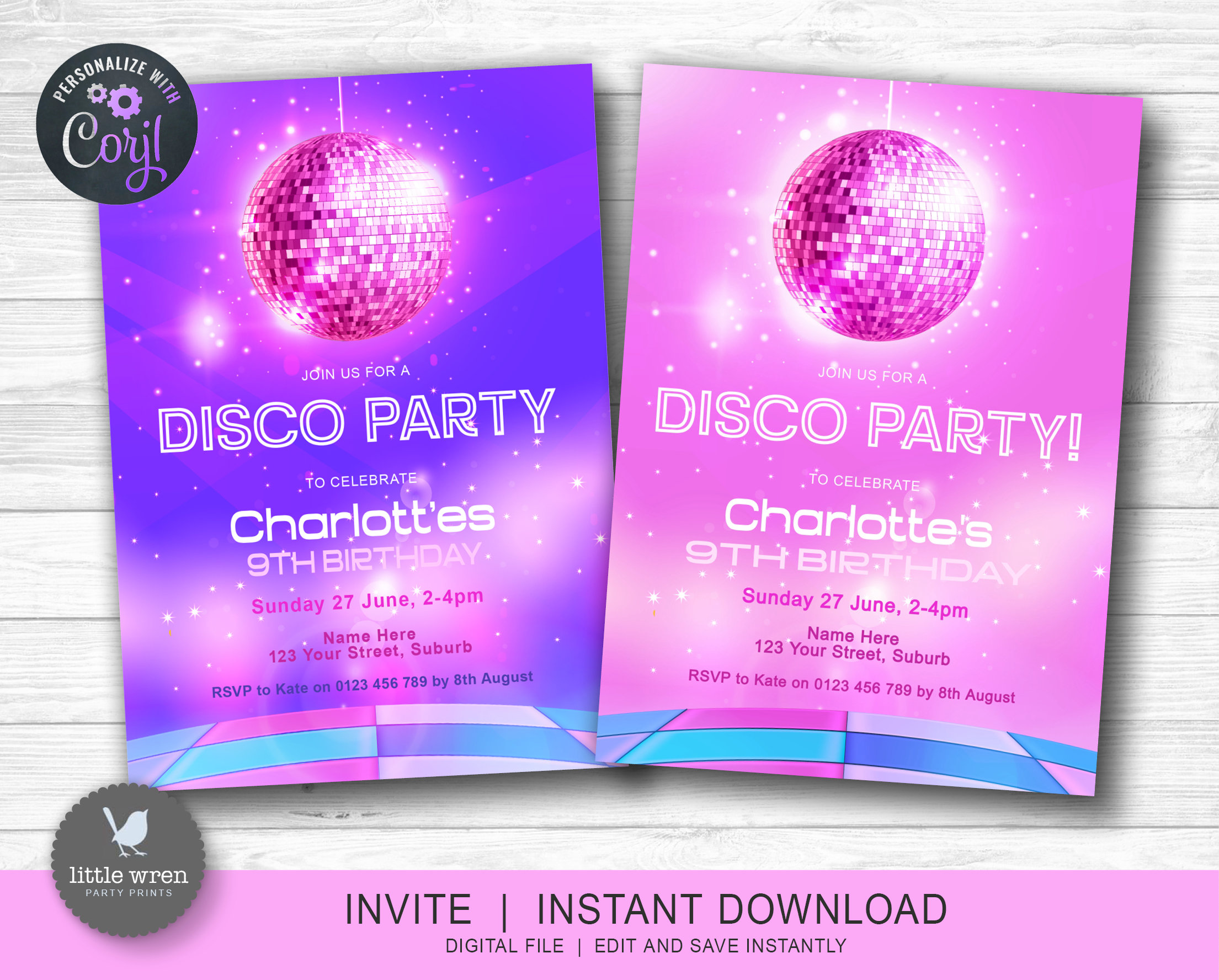 Disco Party Invitation 14 Examples, Format, Pdf Examples | atelier-yuwa ...