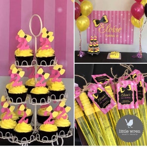 Emma Wiggle Birthday Party Decorations, INSTANT DOWNLOAD, Pink Emma ...